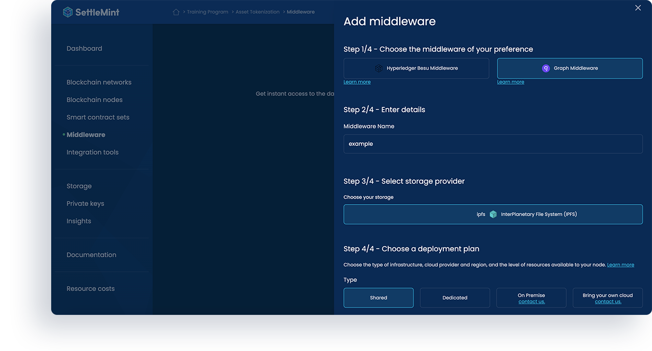 The Graph Middleware | SettleMint
